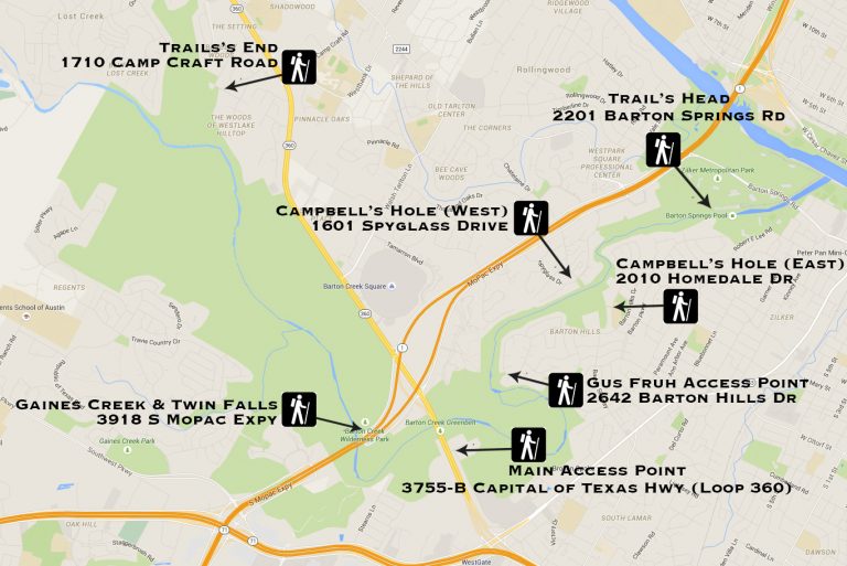 The Complete Guide To Austin Greenbelt Access Points And Trails - The ...